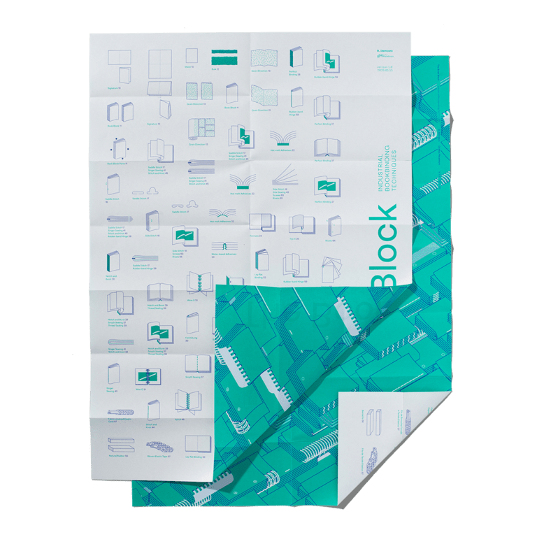 Block Poster: Uncover Bookbinding Art & Techniques