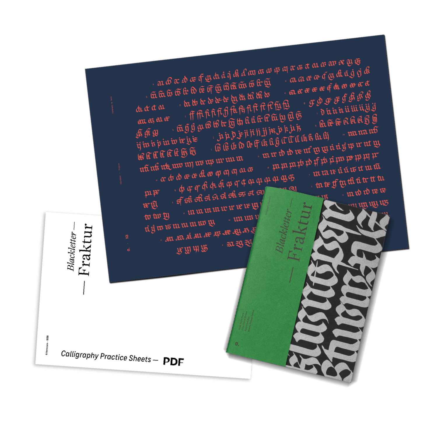 400+ Pages Fraktur Calligraphy Practice Sheets | 0.Itemzero
