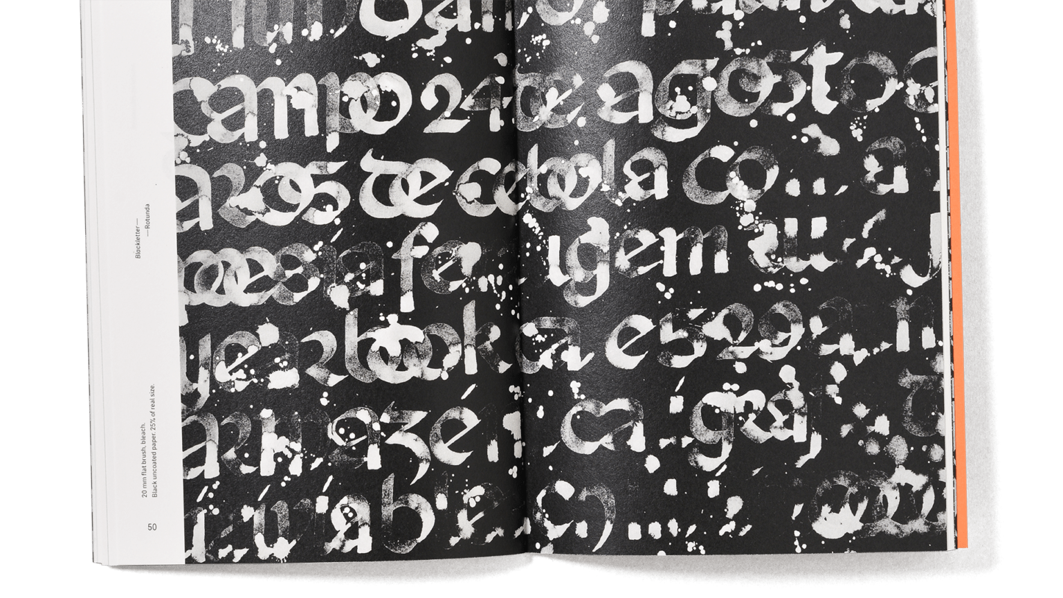 Rotunda Book - Blackletter Calligraphy Guides | 0.Itemzero