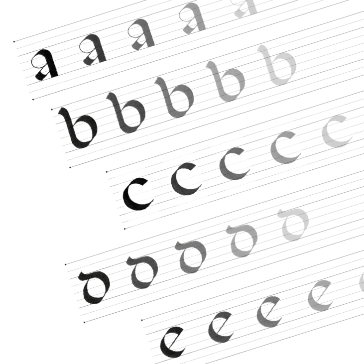 400+ Pages Rotunda Calligraphy Practice Sheets | 0.Itemzero