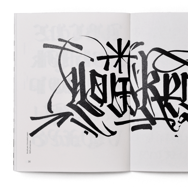 Textura Book - Blackletter Calligraphy Guides | 0.Itemzero