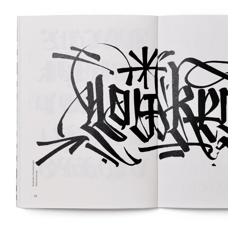 Textura Book - Blackletter Calligraphy Guides | 0.Itemzero