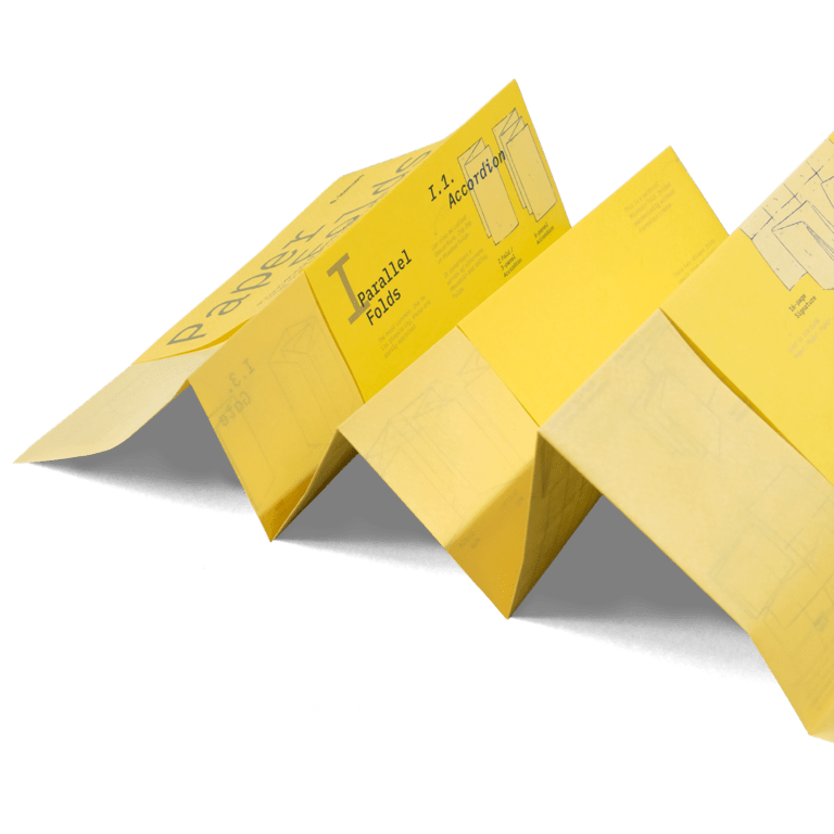 Paper Folds Poster - A Map of Folding Maps